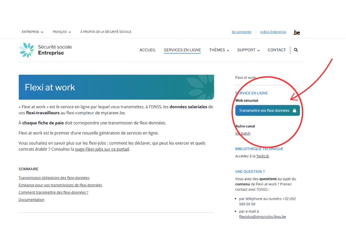 Le service "Flexi at work" est en place | Fédération HoReCa Wallonie